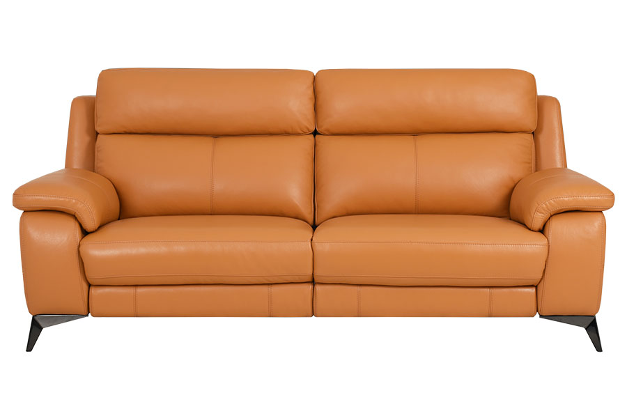 Lederland Armstrong | Leren relaxbank met hoge rug